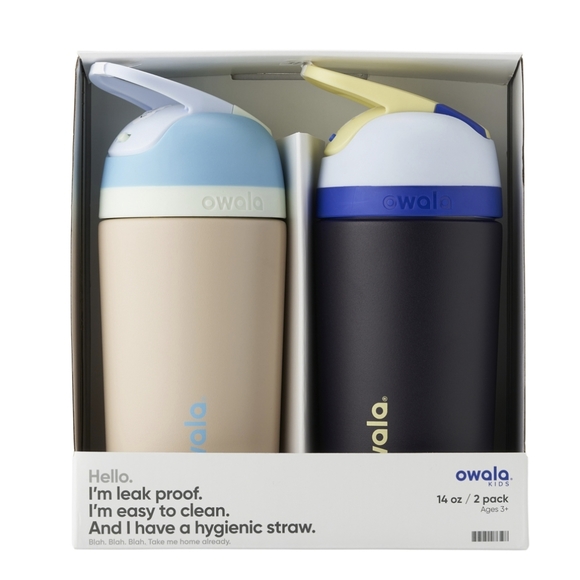 Kitchen | Owala Kids Flip 14oz Stainless Steel Water Bottle Combo Pack ...